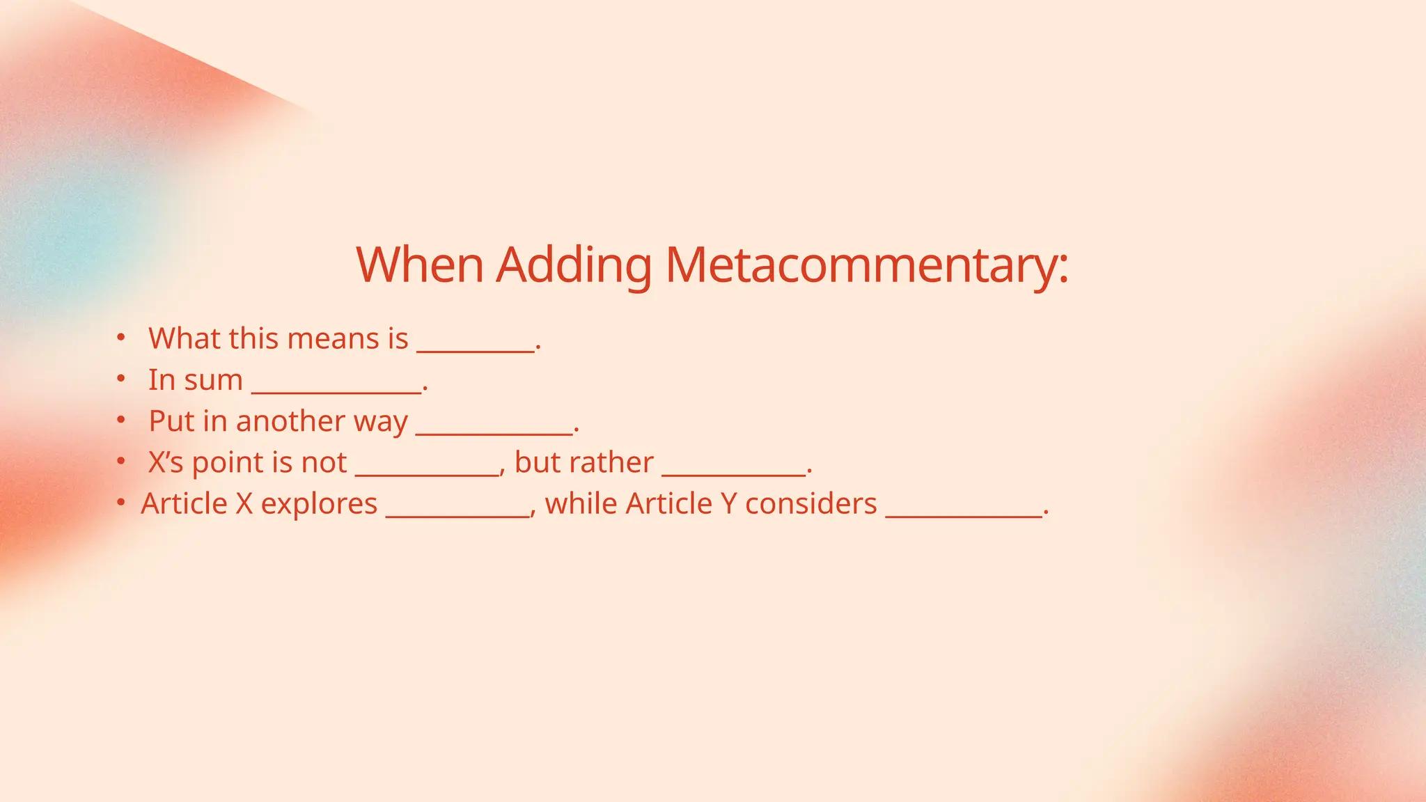 FREEAPEnglish12AcademicWritingCheatSheetTheySayISayTemplates-1.ppt