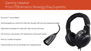 Build Gaming PC Presentation | PPTX