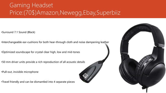 Build Gaming PC Presentation | PPTX | Computer Peripherals | Computing