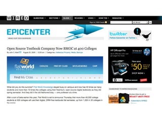 Flatworld Knowledge | PPT