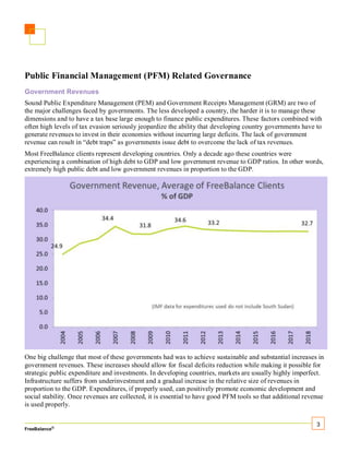 FreeBalance Government Customers on the Road to Improved Governance | PDF