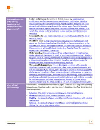 Public Financial Management Good Practice Government Resource Planning ...