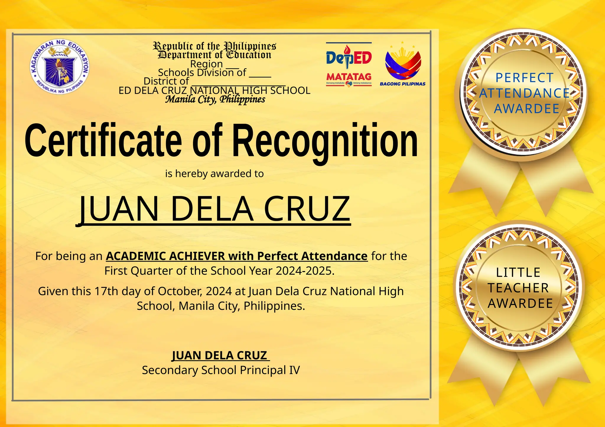 Freebies (Certificate of Perfect Attendance).pptx