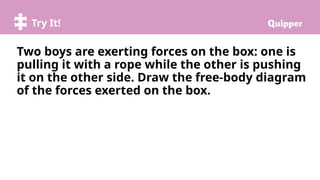 Science VII: Quarter I: Lesson 1:Free body diagram | PPTX