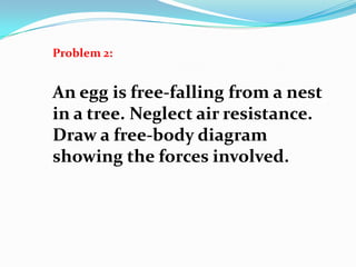 Free body diagrams | PPTX