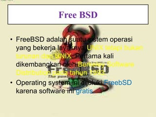 Free bsd | PPT