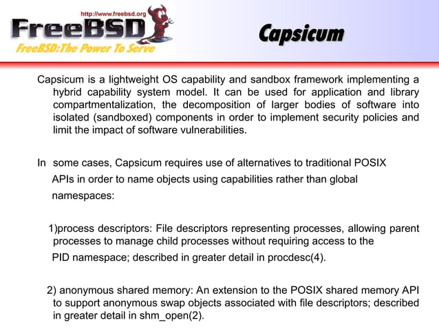 FreeBSD Operating system overview Basics.ppt