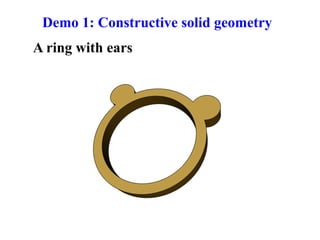 Freecad presentation of Obi Juan | PDF