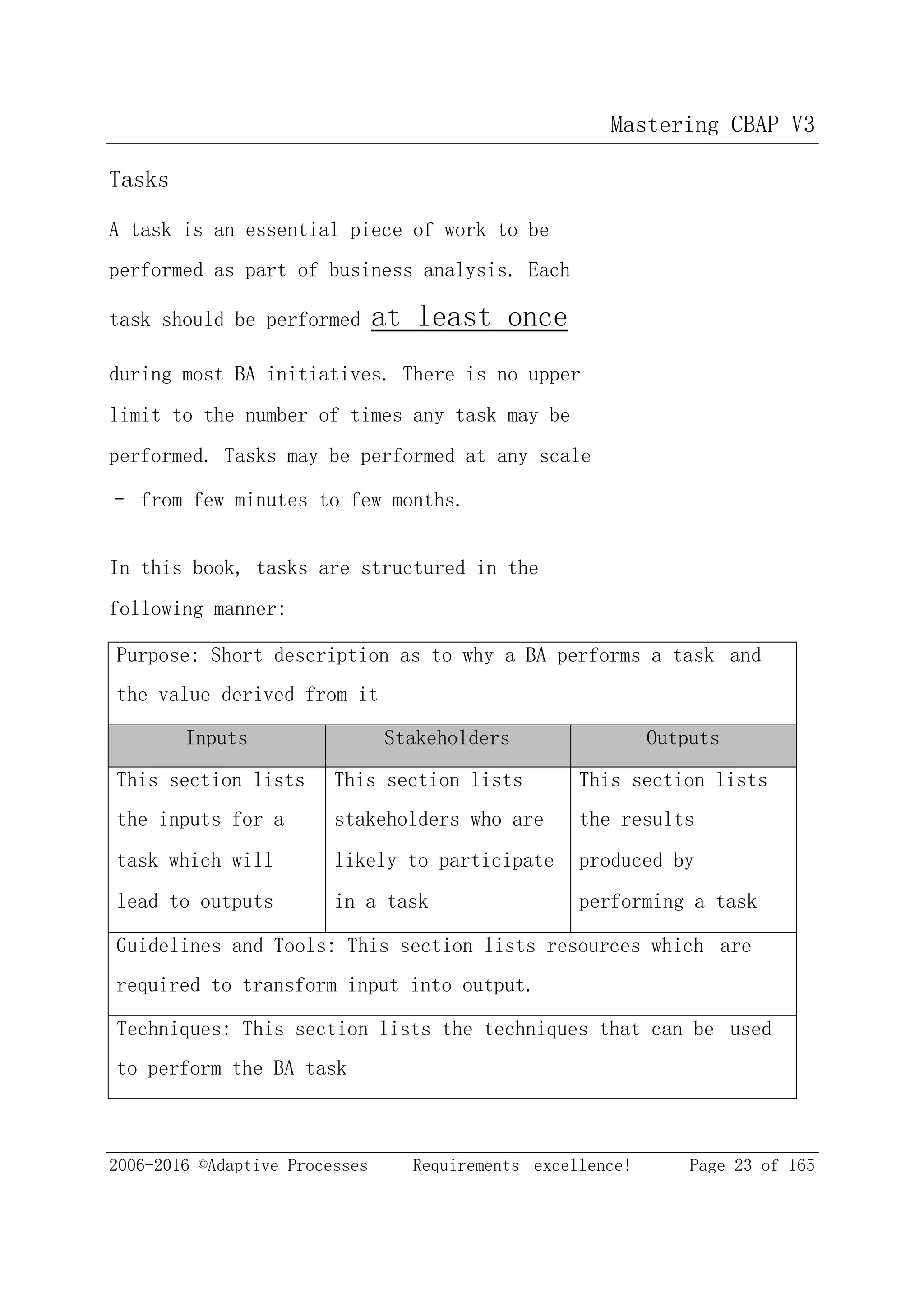 Free CBAP V3 study guide | PDF