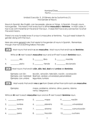 Free classroom unit | DOCX