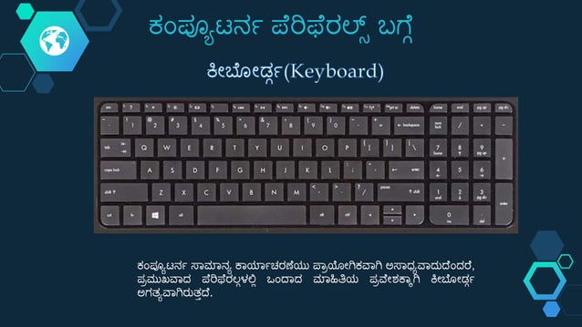 Basic Computer Knowledge in Kannada | PPTX