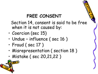 Free consent | PPT