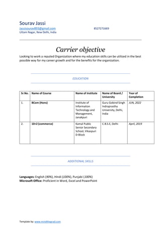 FREE CV TEMPLATE.pdf