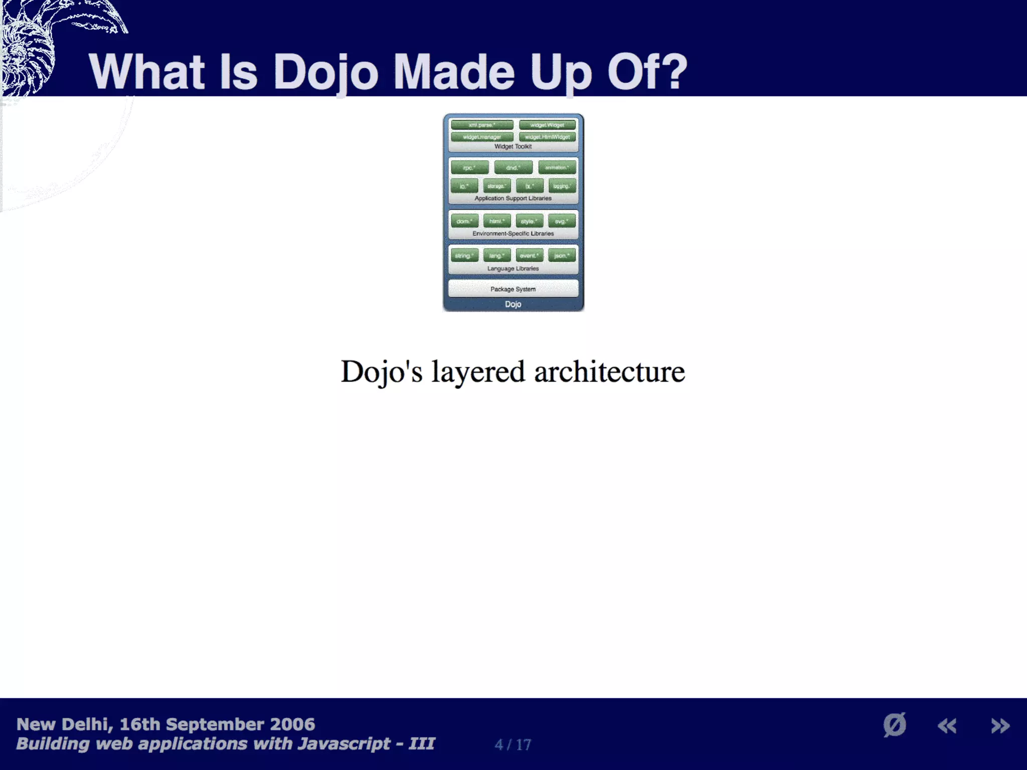 Building Web Applications with MochiKit and Dojo | PPT