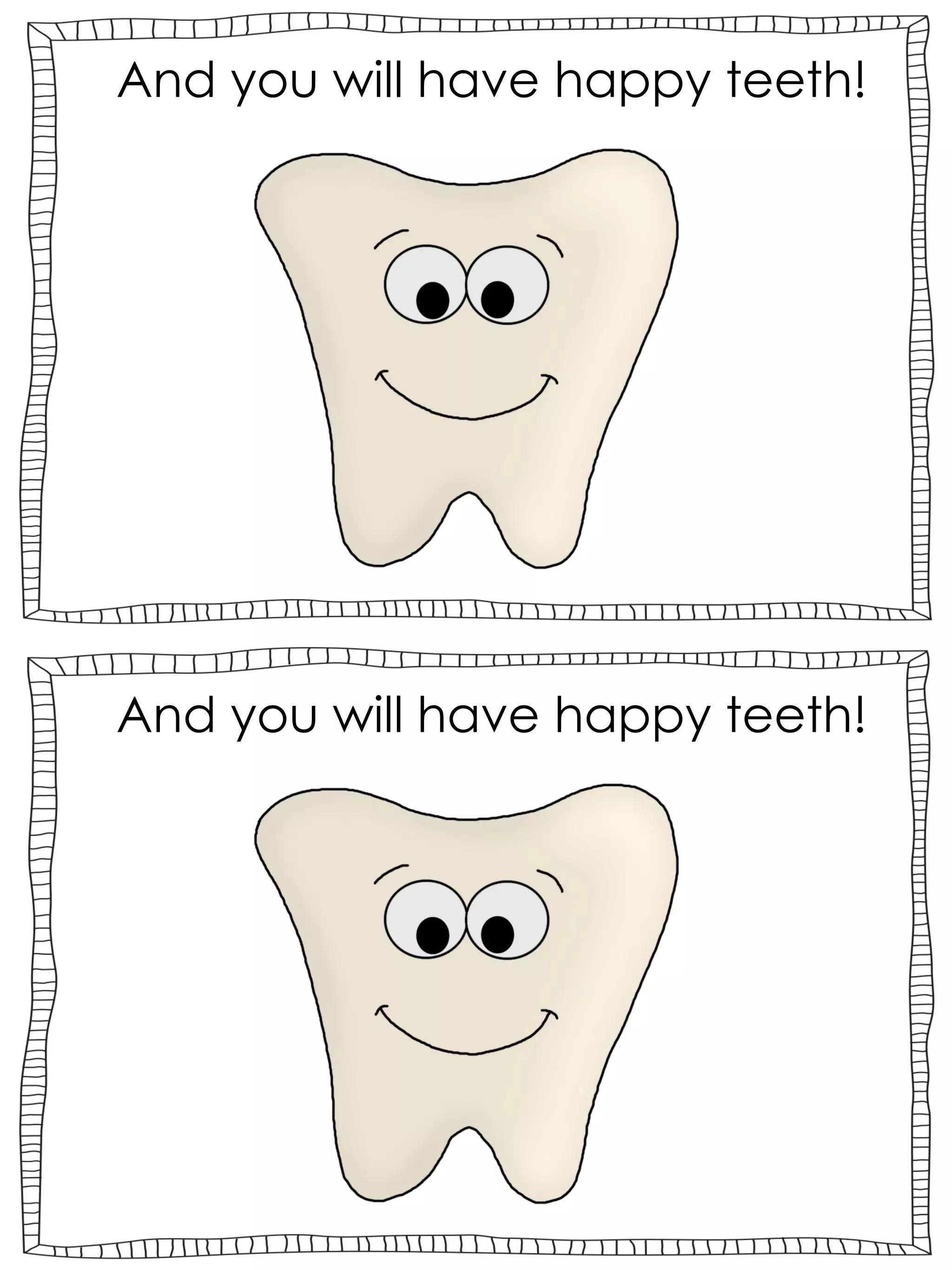 dental health mini book (buku mini kesihatan gigi) | PDF