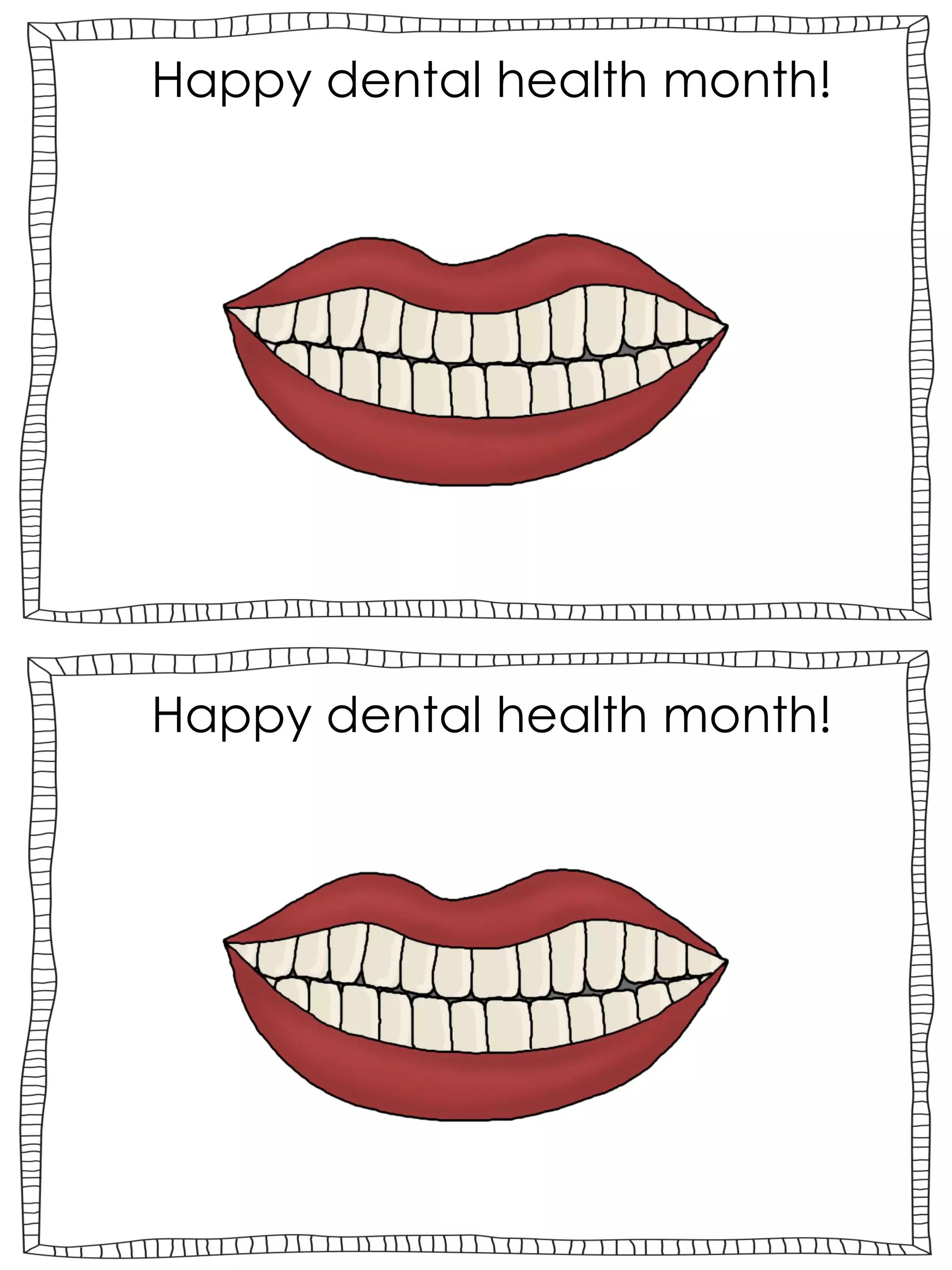 dental health mini book (buku mini kesihatan gigi) | PDF