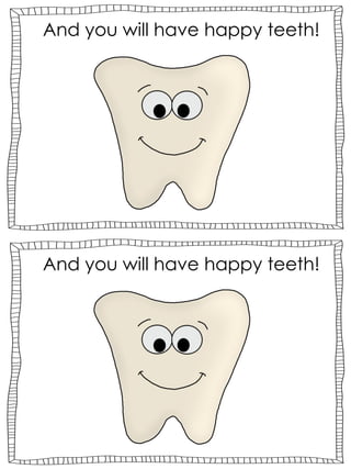 dental health mini book (buku mini kesihatan gigi) | PDF