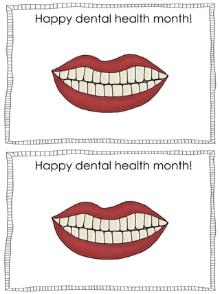 dental health mini book (buku mini kesihatan gigi) | PDF