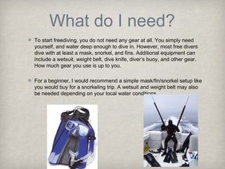 Freediving | PPT