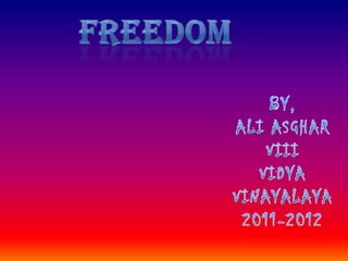 Freedom | PPT