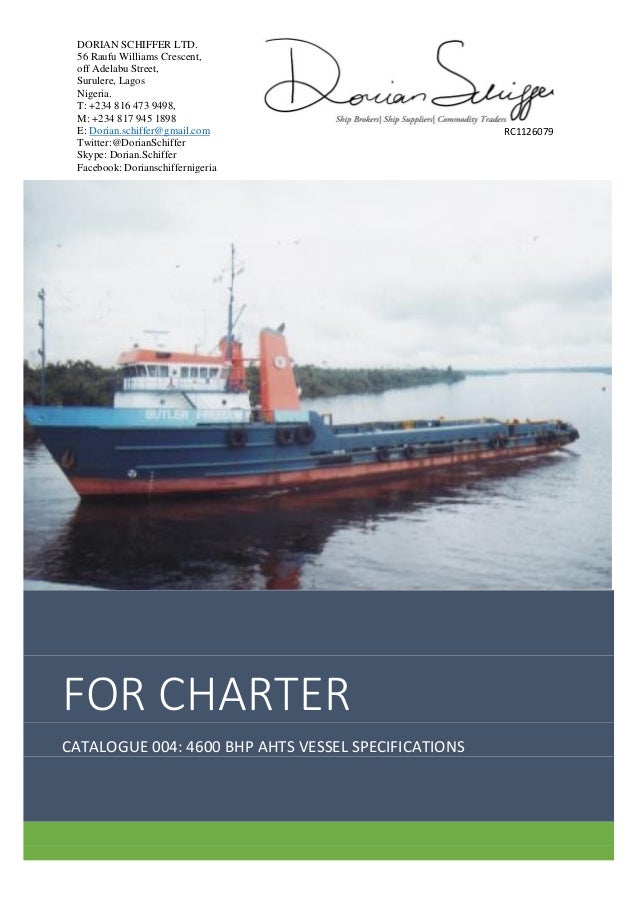 Vessel Freedom for short term Charter