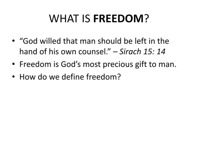 Freedom | PPTX