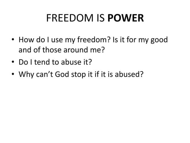 Freedom | PPTX
