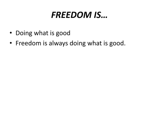 Freedom | PPTX