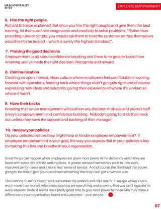 Freedom! Employee Empowerment the $2000 Way | PDF