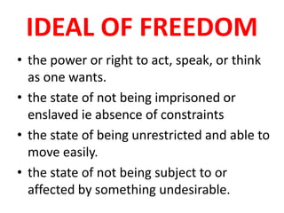 Freedom | PPTX