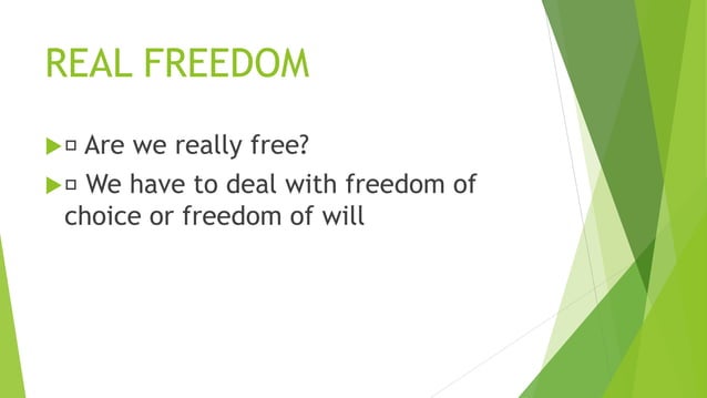 Freedom | PPTX | Religion & Spirituality