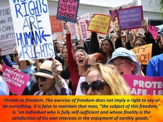 Human Freedom and Salvation | PPTX