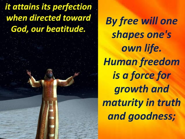 Human Freedom and Salvation | PPTX