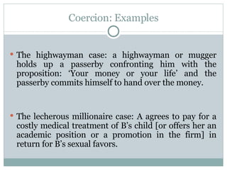 Freedom of Contract: or the lack of it | PPT