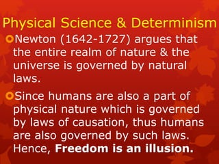 FREEDOM of human person intro to philosophy | PPTX