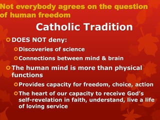 FREEDOM of human person intro to philosophy | PPTX