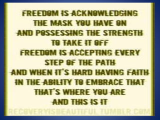 Freedom and acceptance | PPT
