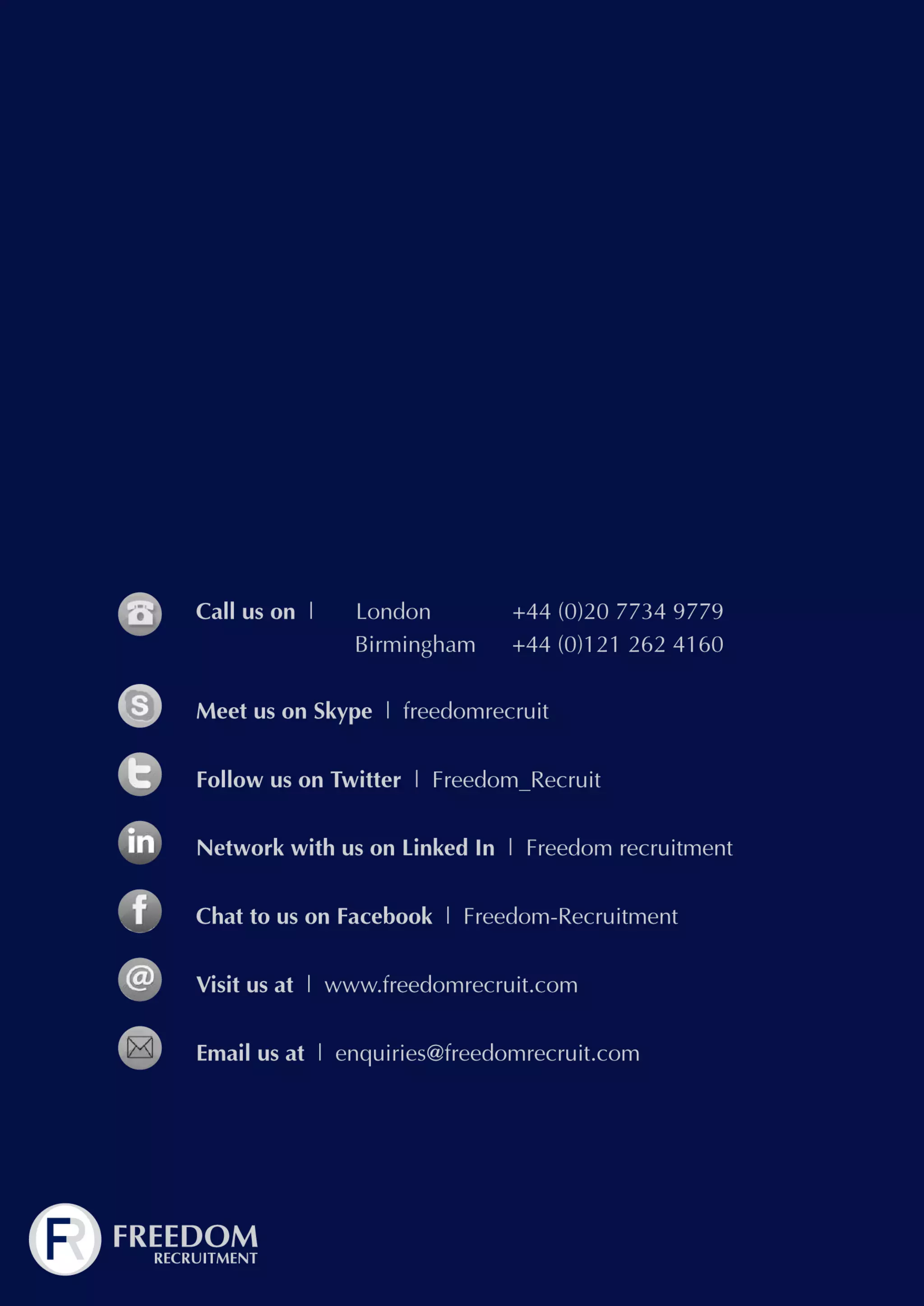 Freedom Brochure | PDF