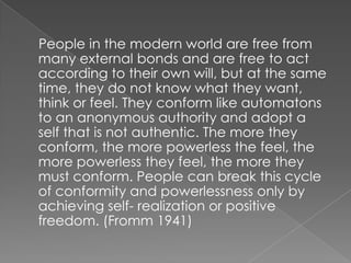 Freedom; character orientations | PPT