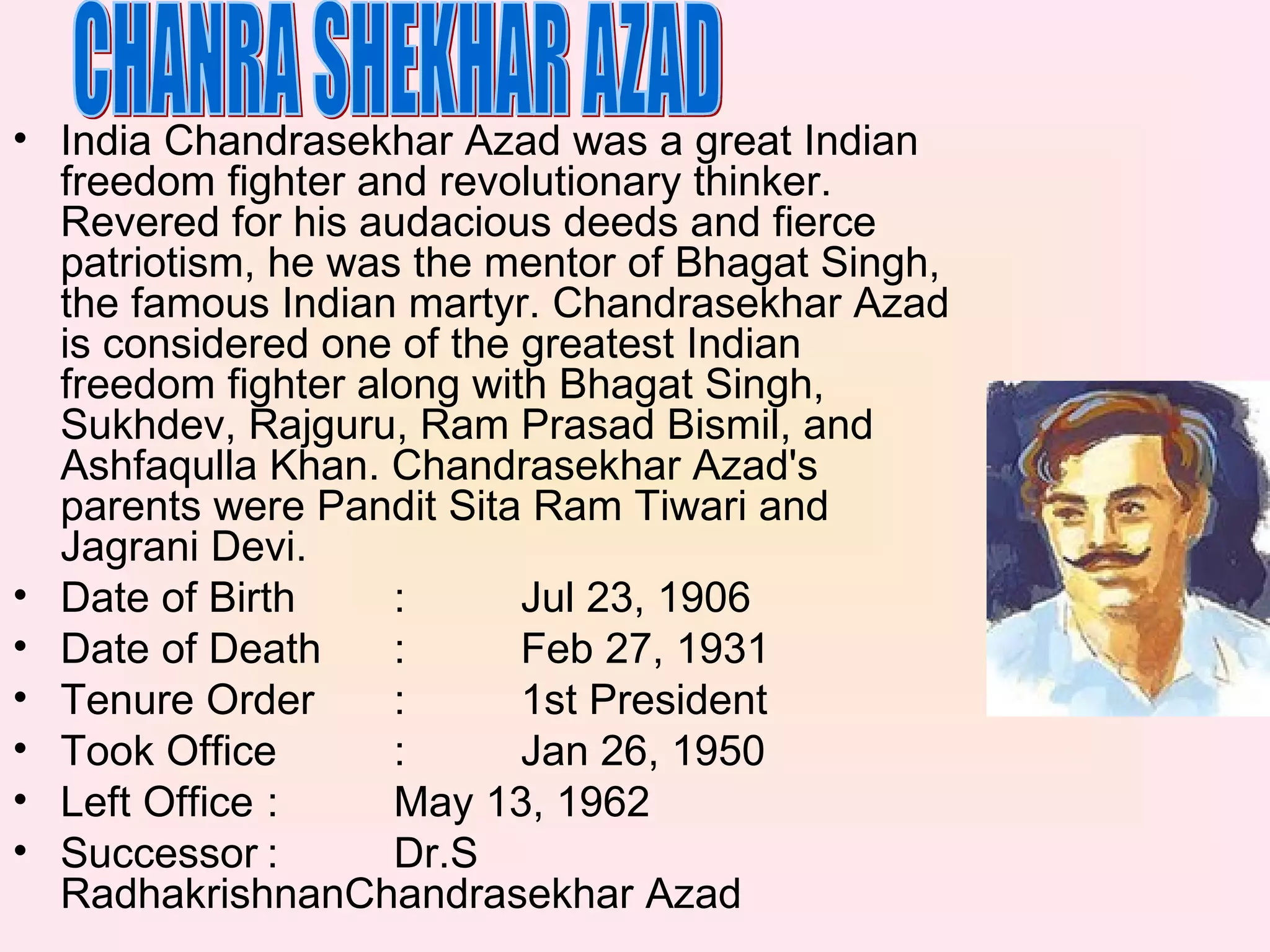 Freedom fighter | PPT