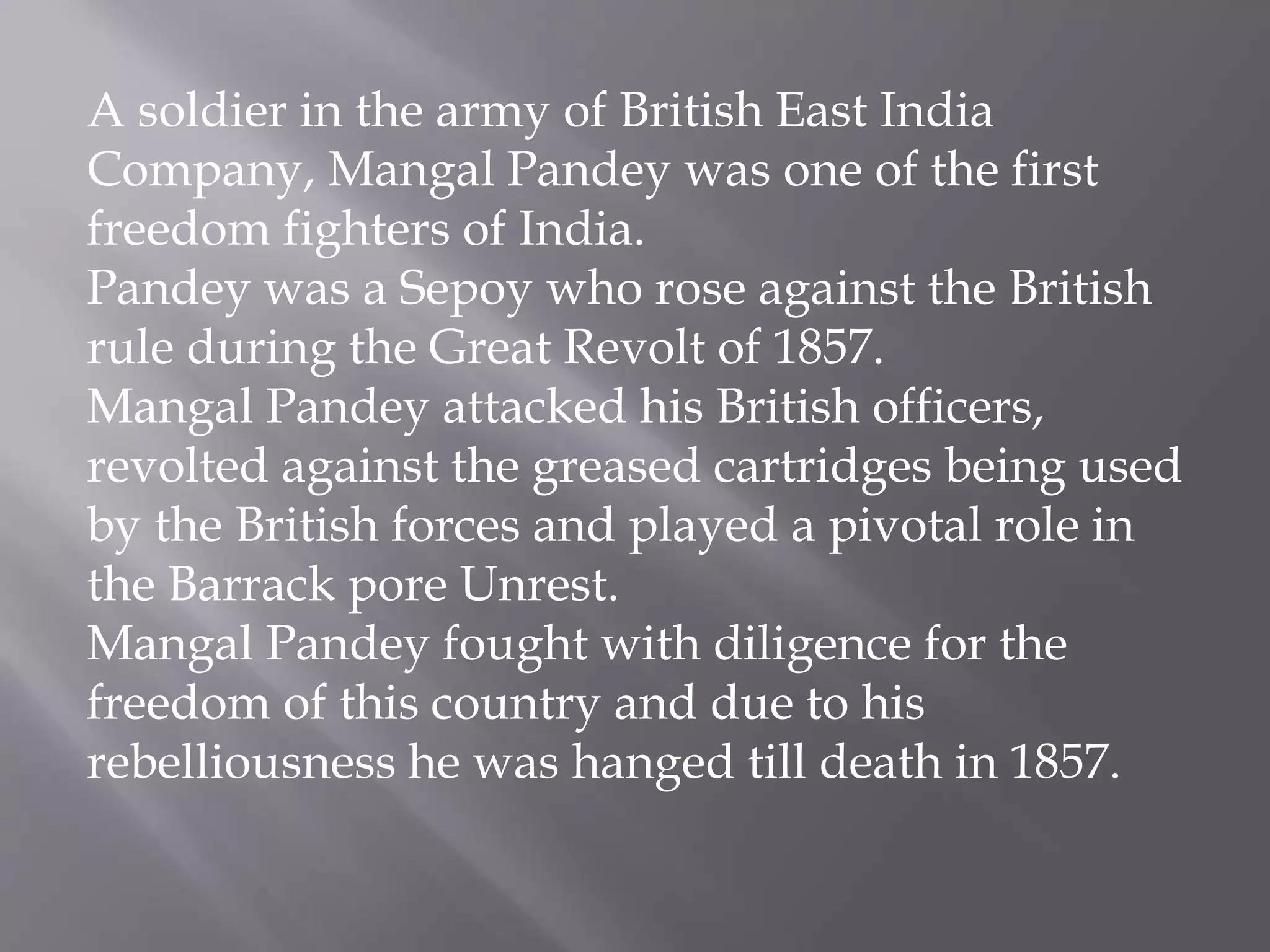 Freedom fighters of india | PPTX