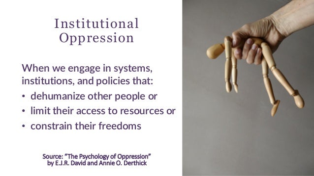 Are you Oppressed? | PPT