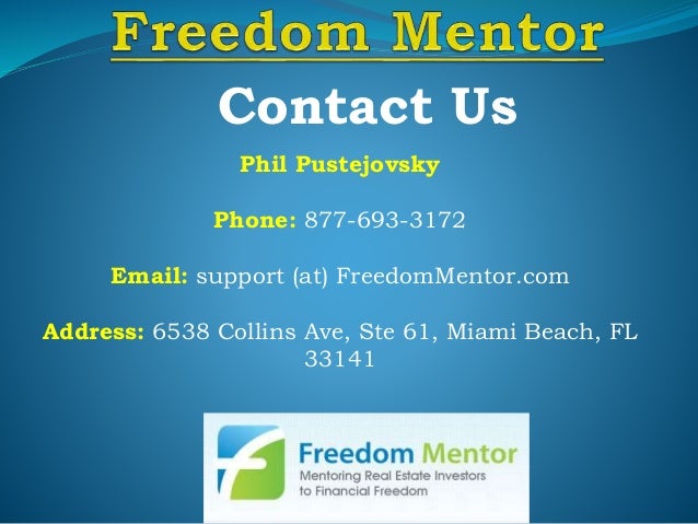 Freedom Mentor Phil Pustejovsky