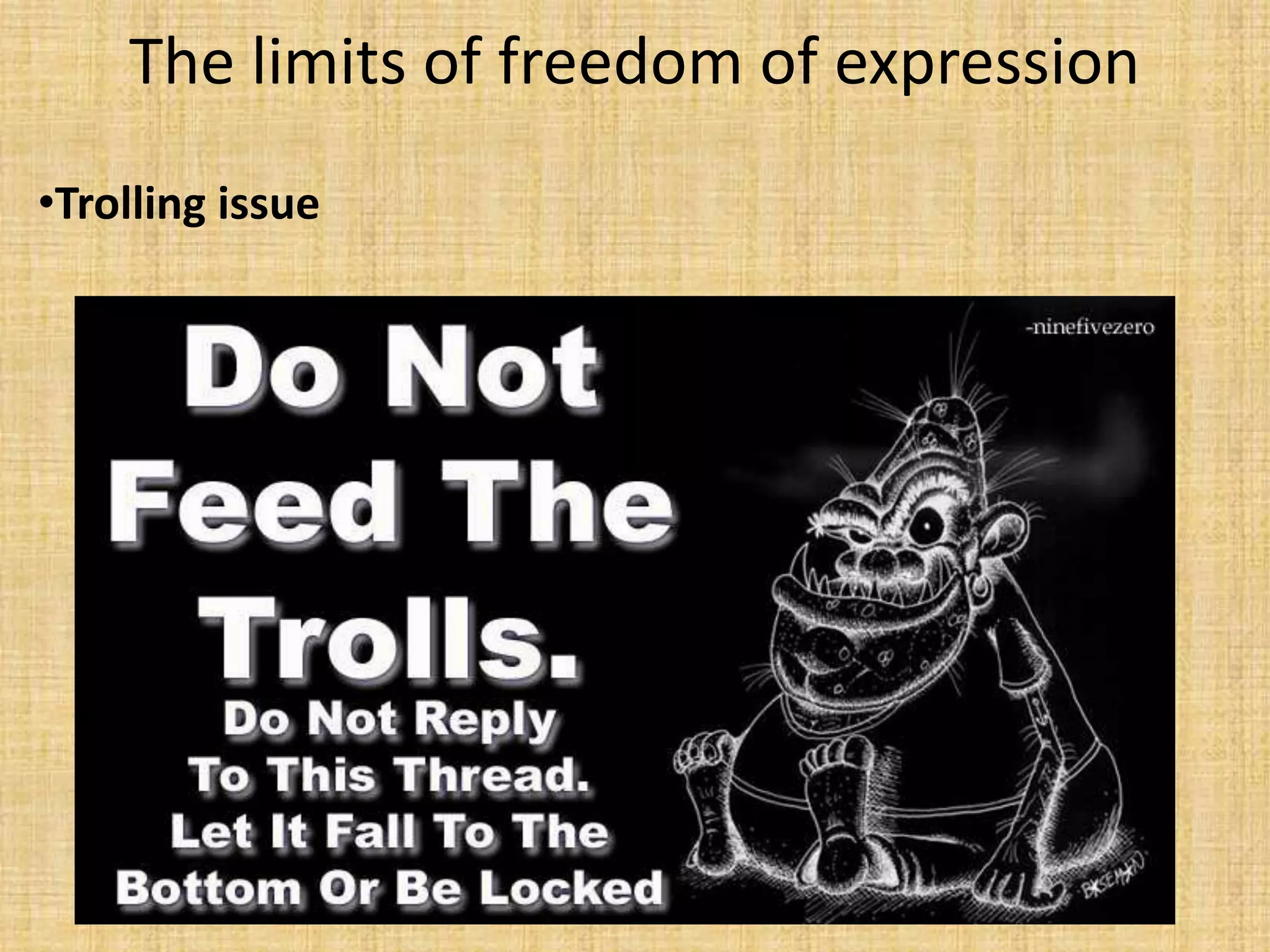 Freedom of expression | PPTX