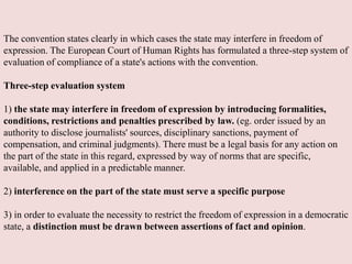 Freedom of Expression | PPTX