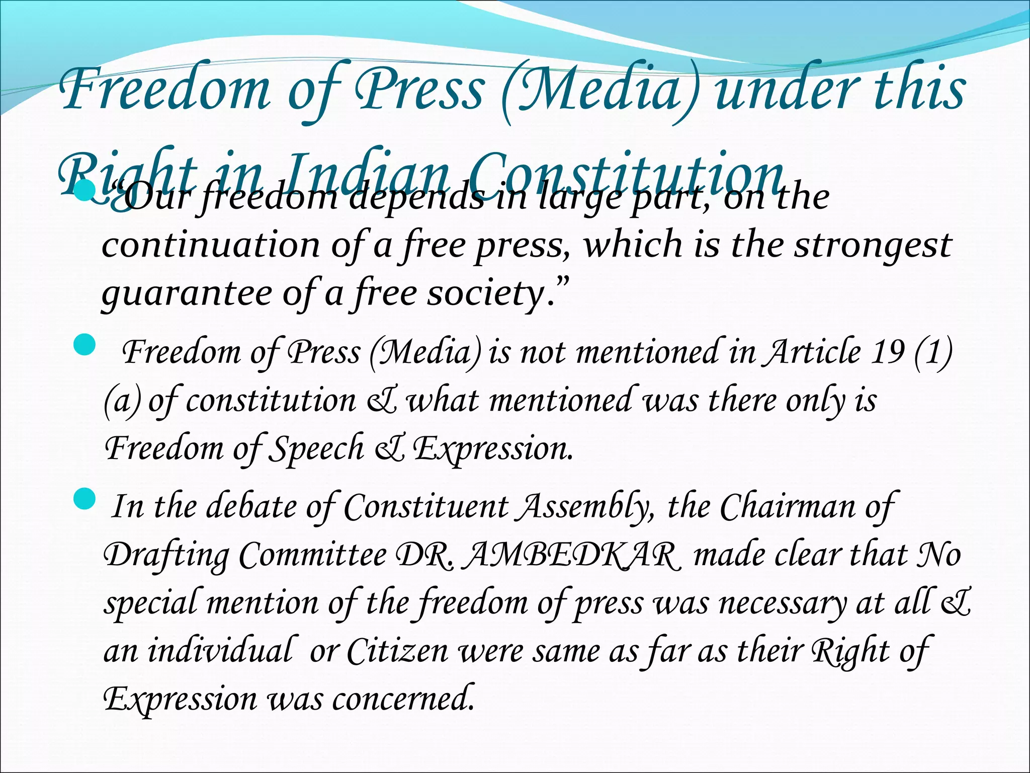 Freedom of Expression | PPT