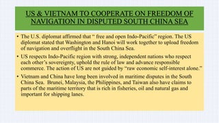 Freedom of navigation in Vietnam | PPTX