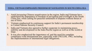 Freedom of navigation in Vietnam | PPTX