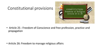 Freedom of religion | PPTX