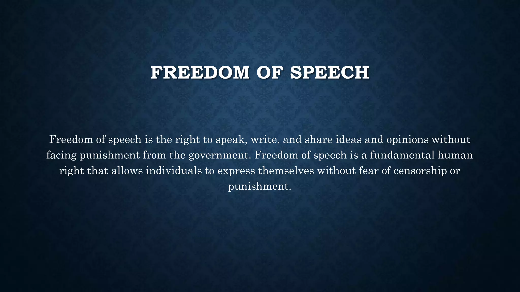 Freedom of Speech ITS.pptx